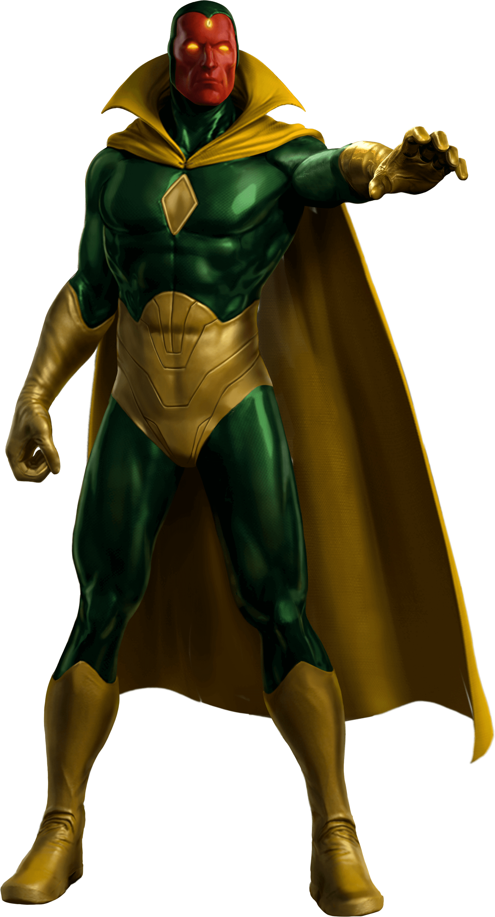 Download Avengers - Vision - Full Size PNG Image - PNGkit