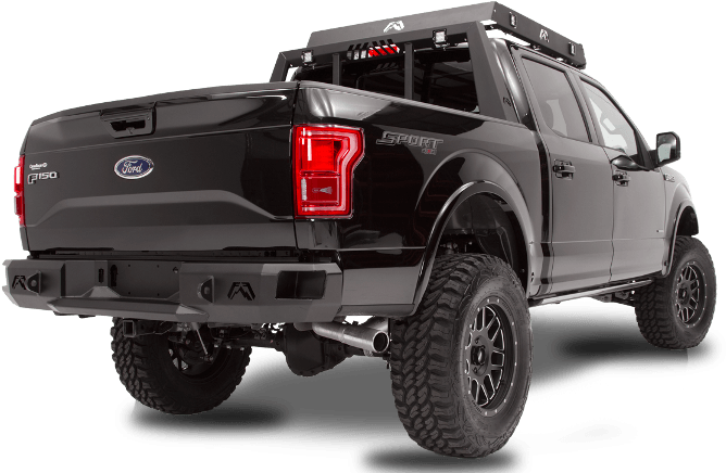 Download Fab Fours Ff09 W1750 1 Rear Bumper Ford F150 2009 2014 - 2016 ...
