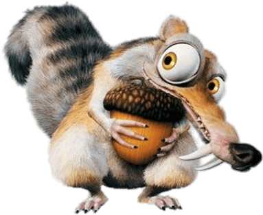Download Ice Age Louis With Acorn - Ice Age Acorn - Full Size PNG Image ...