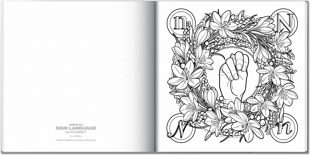 Download 29 Asl Coloring - Auslan - Full Size PNG Image - PNGkit