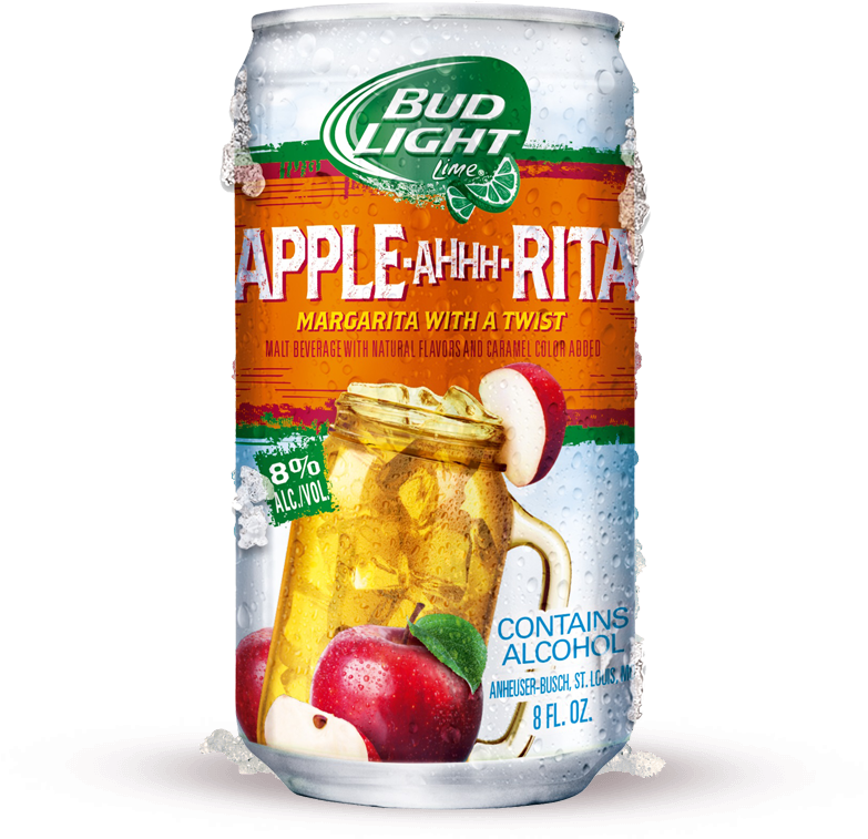Download Bud Light Lime Raz-ber-rita 16 Fl. Oz. Can - Full Size PNG ...