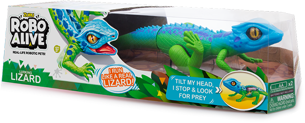 Download Robo Alive Robatic Lizard-green - Full Size PNG Image - PNGkit