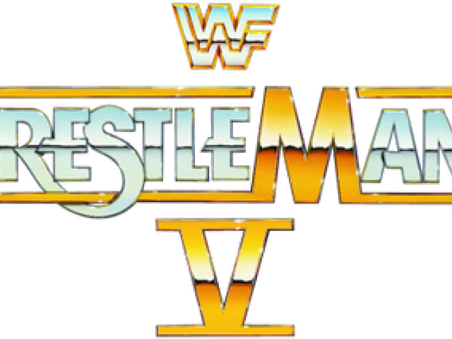 Download Wwe Wrestlemania 5 Logo - Full Size PNG Image - PNGkit