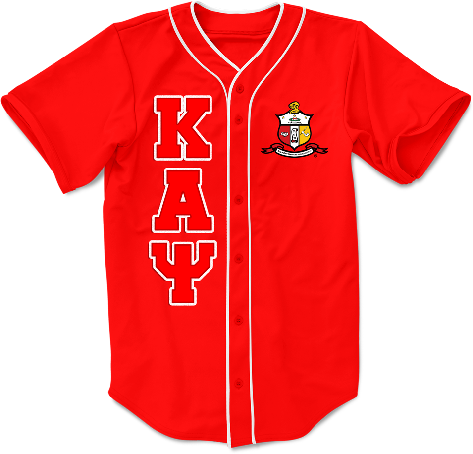 Download Kappa Alpha Psi Embroidered Greek Baseball Jersey - Alpha Phi ...