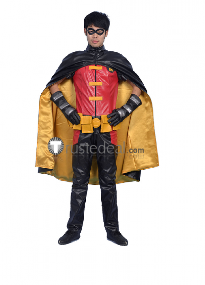 Download Tim Drake Robin Costume - Full Size PNG Image - PNGkit
