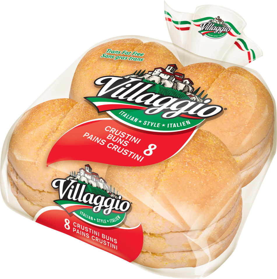 Download Villaggio® Italian Style Crustini Buns - Crustini Buns - Full ...