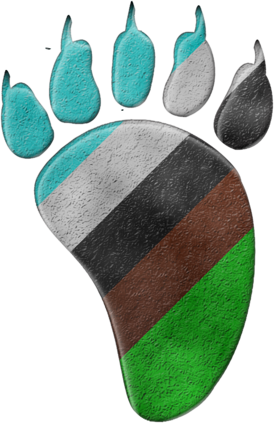 Download Bear Pride Flag - Gay - Full Size PNG Image - PNGkit