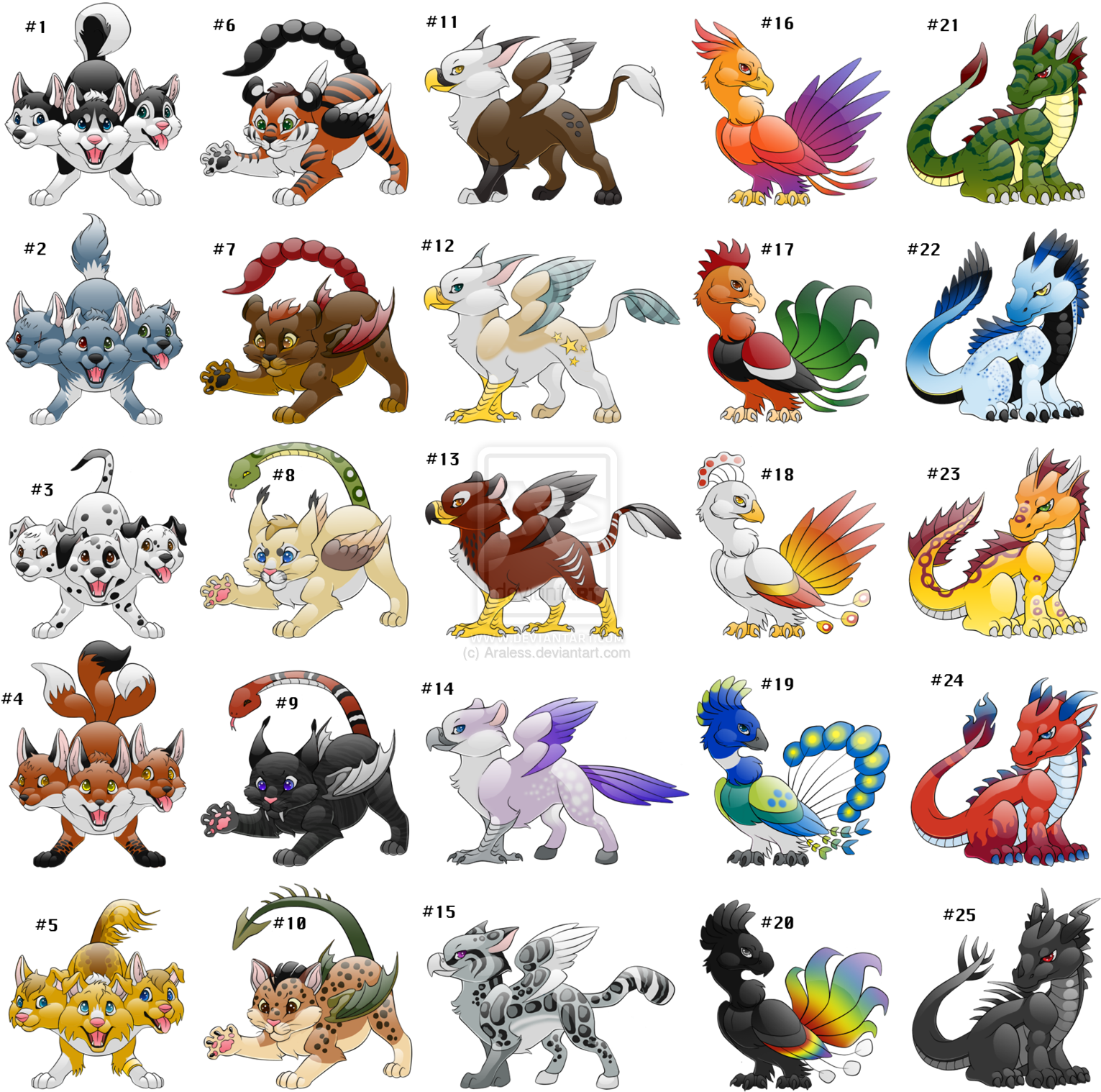 Download Mythical Creatures Adoptables Closed By Araless-d4rnn7z ...