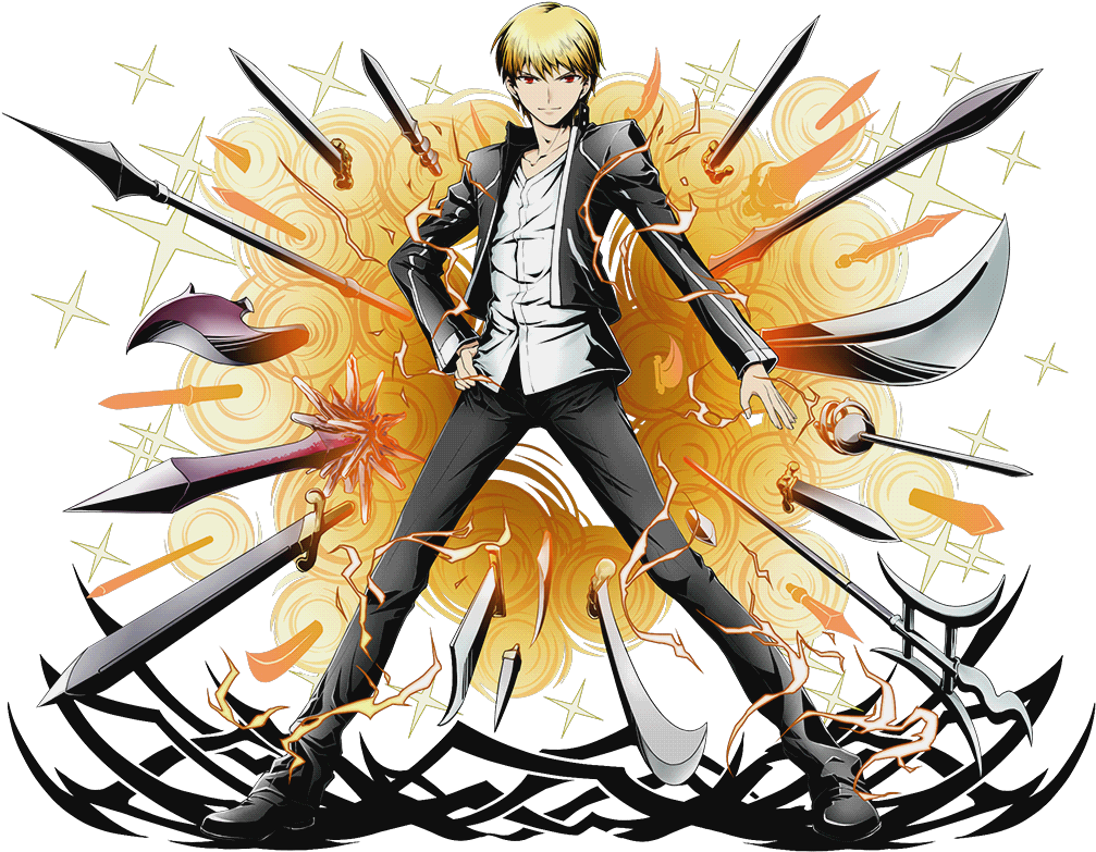 Download 1269 Gilgamesh - Fate All Of Gilgamesh Weapon - Full Size PNG ...