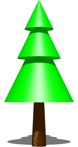 Download Plastic Pine Tree - Full Size PNG Image - PNGkit