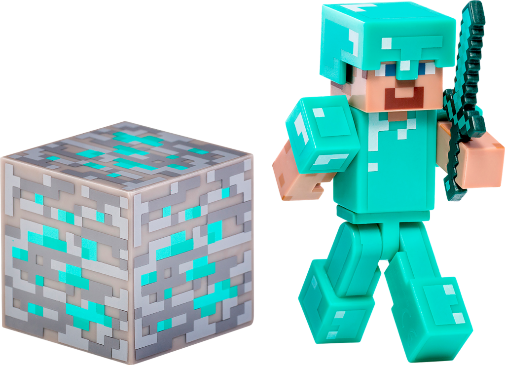 Download Minecraft Steve With Diamond Armor - Full Size PNG Image - PNGkit