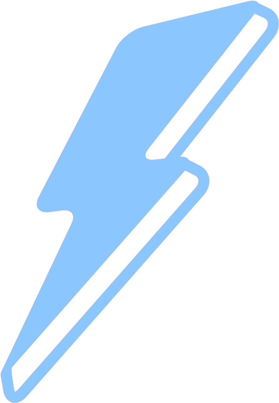 Download Blue Lightning - Full Size PNG Image - PNGkit