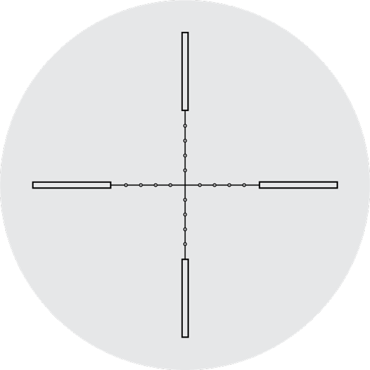 Download Mil-dot - Nightforce 2.5 10x24 Mil Dot - Full Size PNG Image ...