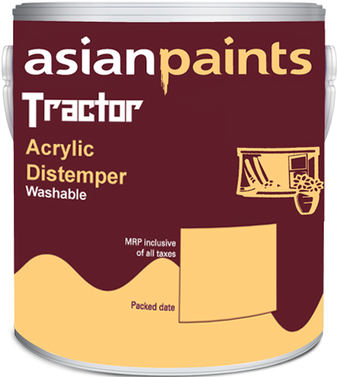 Download Tractor Acrylic Distemper - Asian Paints Distemper Price ...