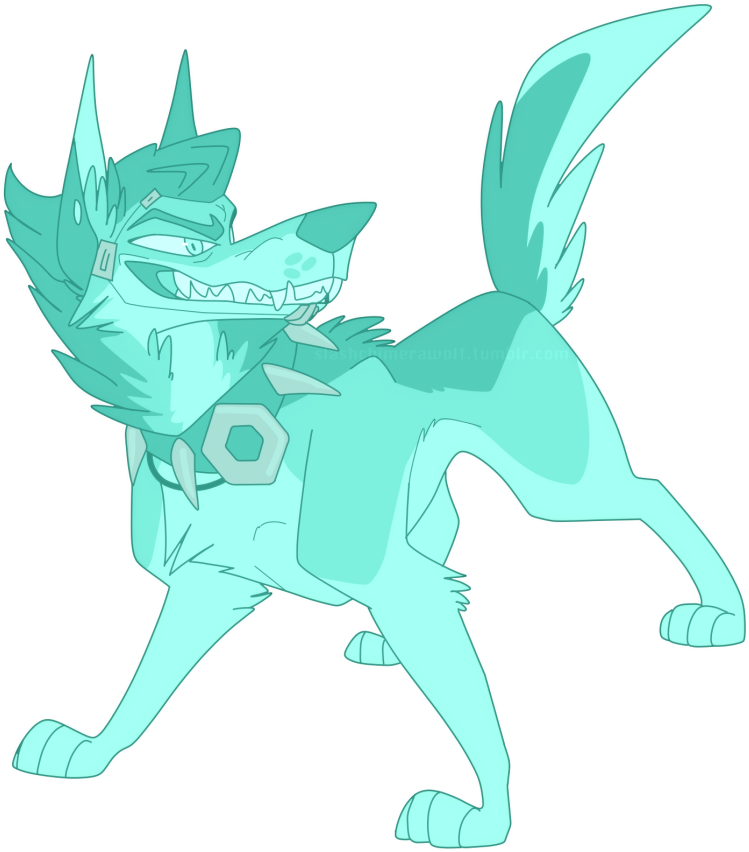 Download Handsome Wolf Hologram [fanart] - Hologram Wolf - Full Size ...