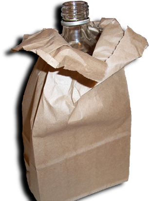 Download Bottle-paperbag - Paper Bag Alcohol Png - Full Size PNG Image ...