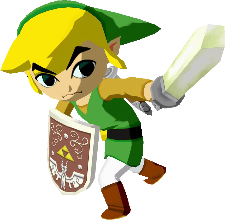 Download Wind Waker Link - Link Wind Waker Concept Art - Full Size PNG ...