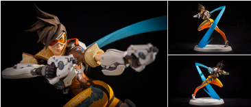 Download Pvc Tracer/lena Oxton - Overwatch Hasbro - Full Size PNG Image ...