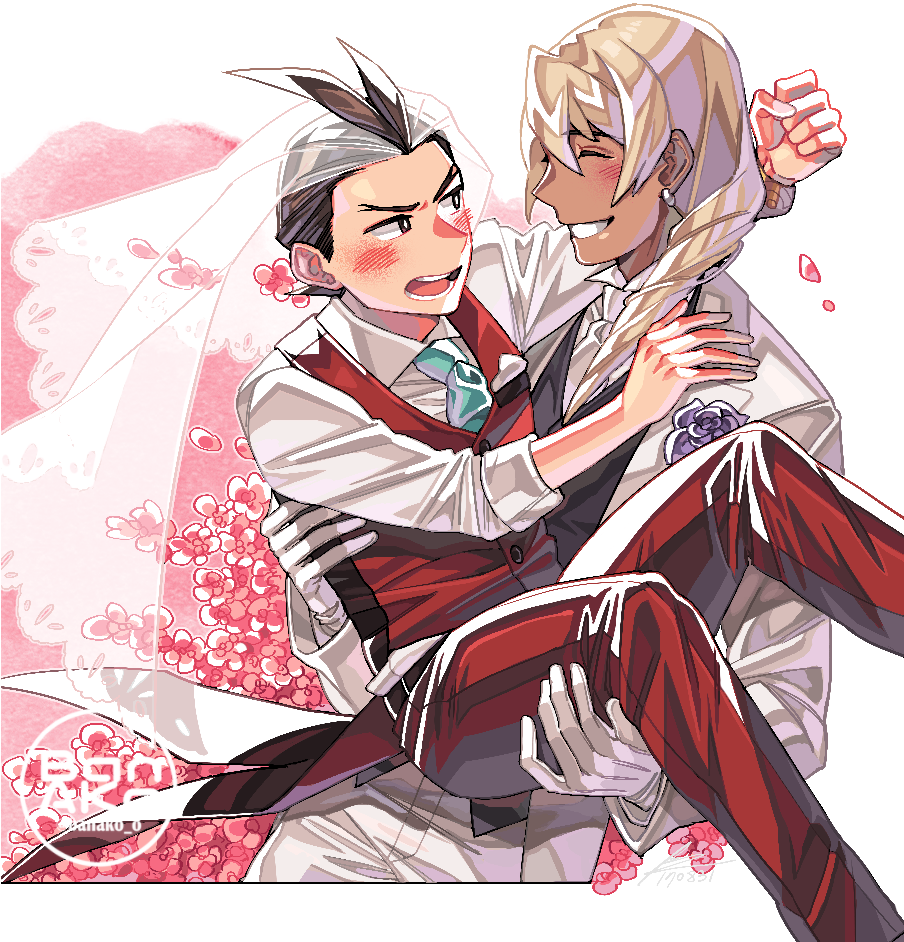 Download Apollo Justice X Klavier Gavin - Full Size PNG Image - PNGkit