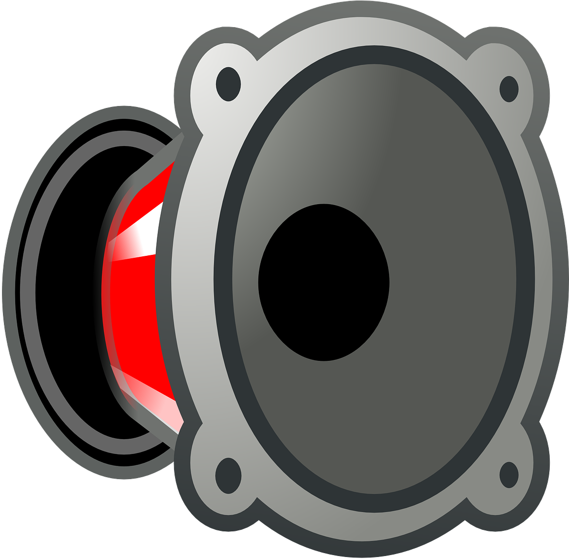 Download Vector - Loudspeaker - Full Size PNG Image - PNGkit