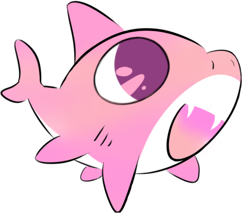 Download Pink Shark Cute Adorable Freetoedit - Cute Pink Shark - Full ...
