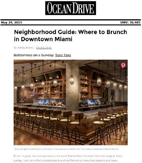 Download We Positioned The Hotel's Signature Restaurant, Toro - Flyer ...