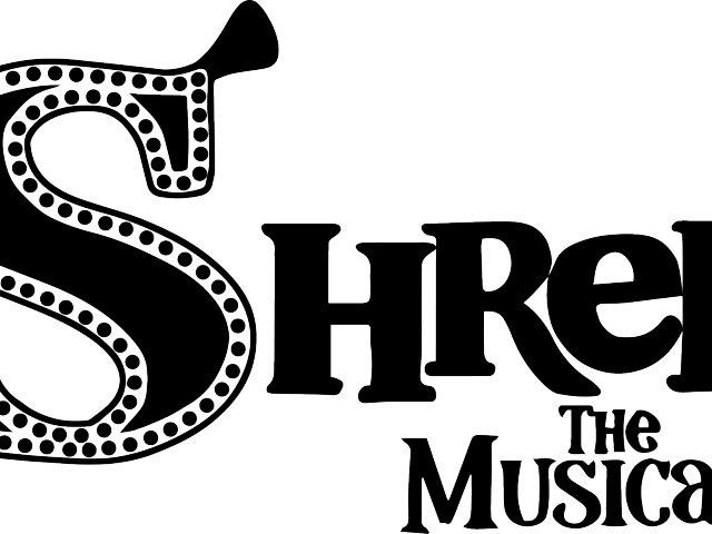 Download Shrek Clipart Logo - Shrek The Musical Cartoon Black And White ...