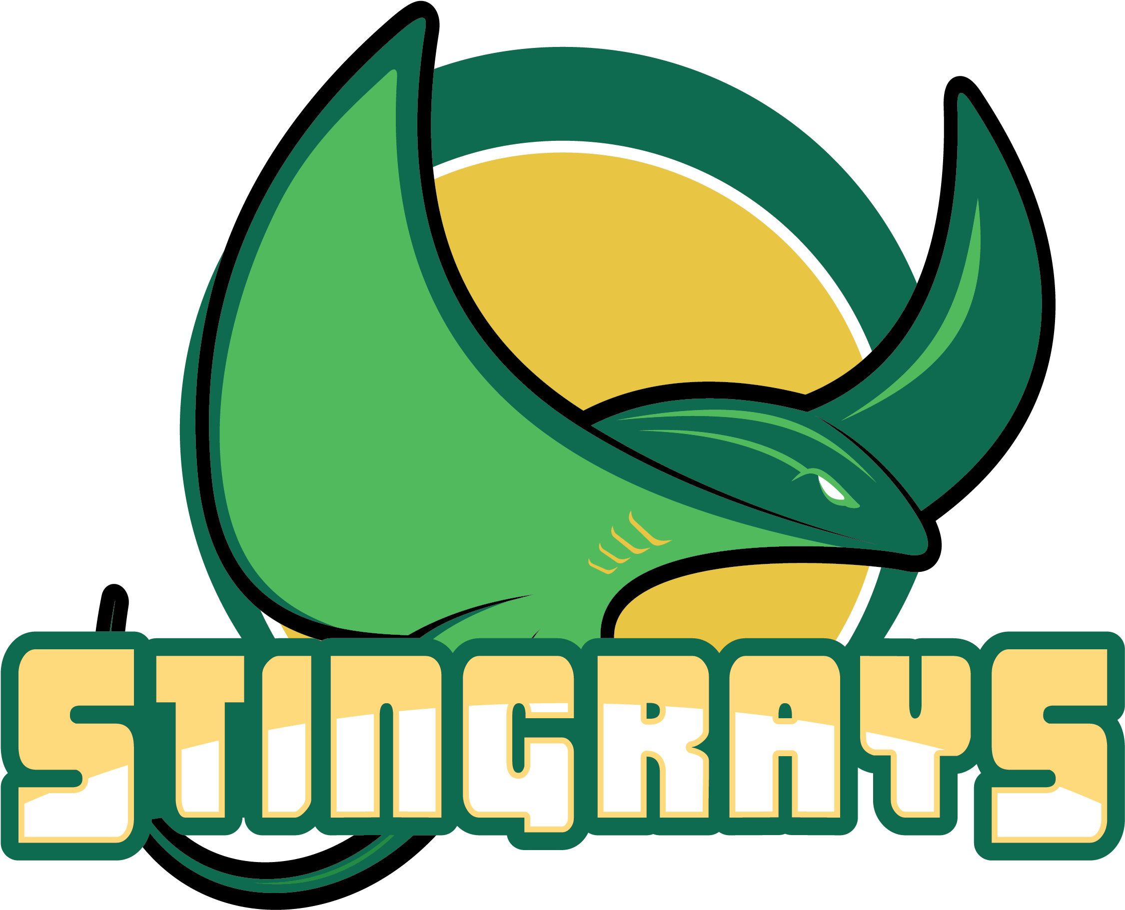 Download Bq Tball Teamlogo V05 Stingrays1 - Stingray Logo Graphic ...