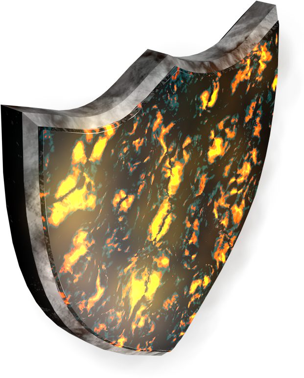 Download 3d Lava Shield - 3d Logo Banners Png - Full Size PNG Image ...