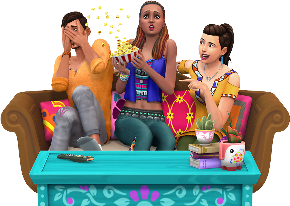 Download The Sims 4 Movie Hangout Stuff Archives - Maxis The Sims 4 ...