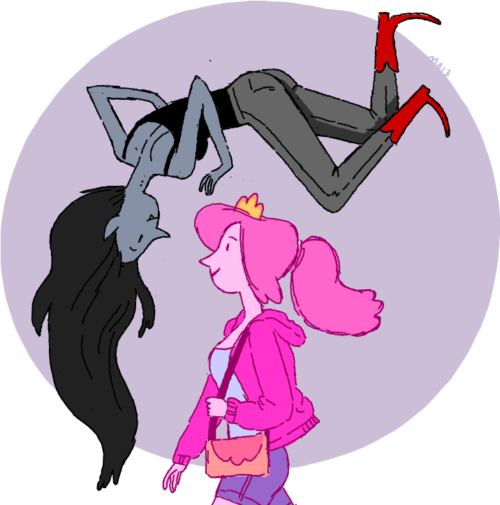 Download I Felt Compelled To Doodle Princess Bubblegum And Marceline ...
