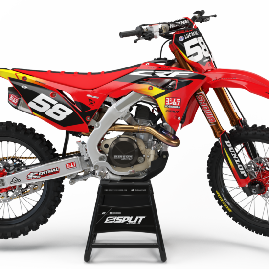 Download Quick View - Honda Crf Retro Graphics - Full Size PNG Image ...
