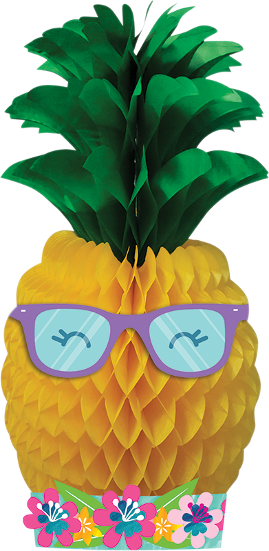 Download Pineapple 'n' Friends Honeycomb Centrepiece - Pineapple And ...