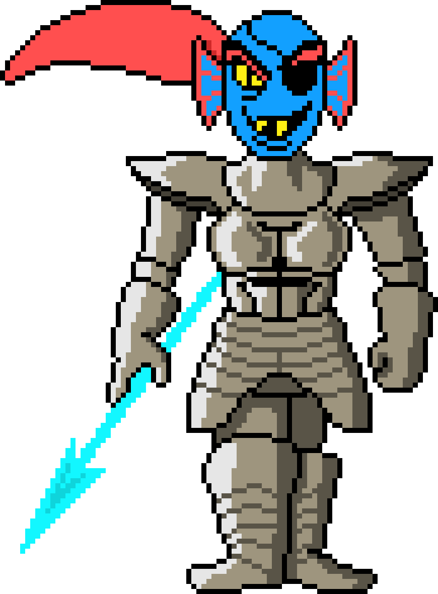 Download Undertale Undyne (transparent) - Undyne Armour - Full Size PNG ...