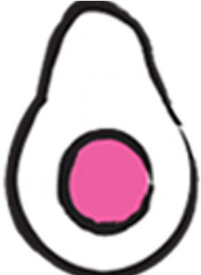 Download Pink Avocado - Twitter - Full Size PNG Image - PNGkit