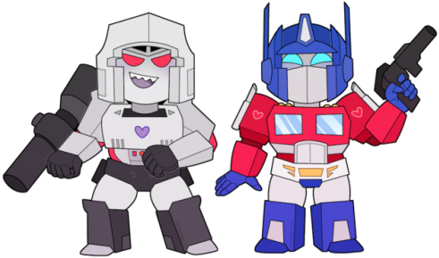 Download Chibi Megatron Prime - Optimus Prime Renders Transparent ...
