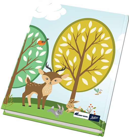 Download Forest Animals Yearbook Cover, Animals Creative Theme - Echo ...