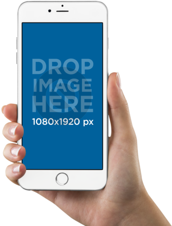 Download Holding Iphone Png - Iphone Image For Presentation - Full Size ...