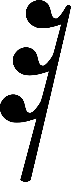 Download Music Note 2nd Rest Clip Art - Sixteenth Rest In Music - Full ...