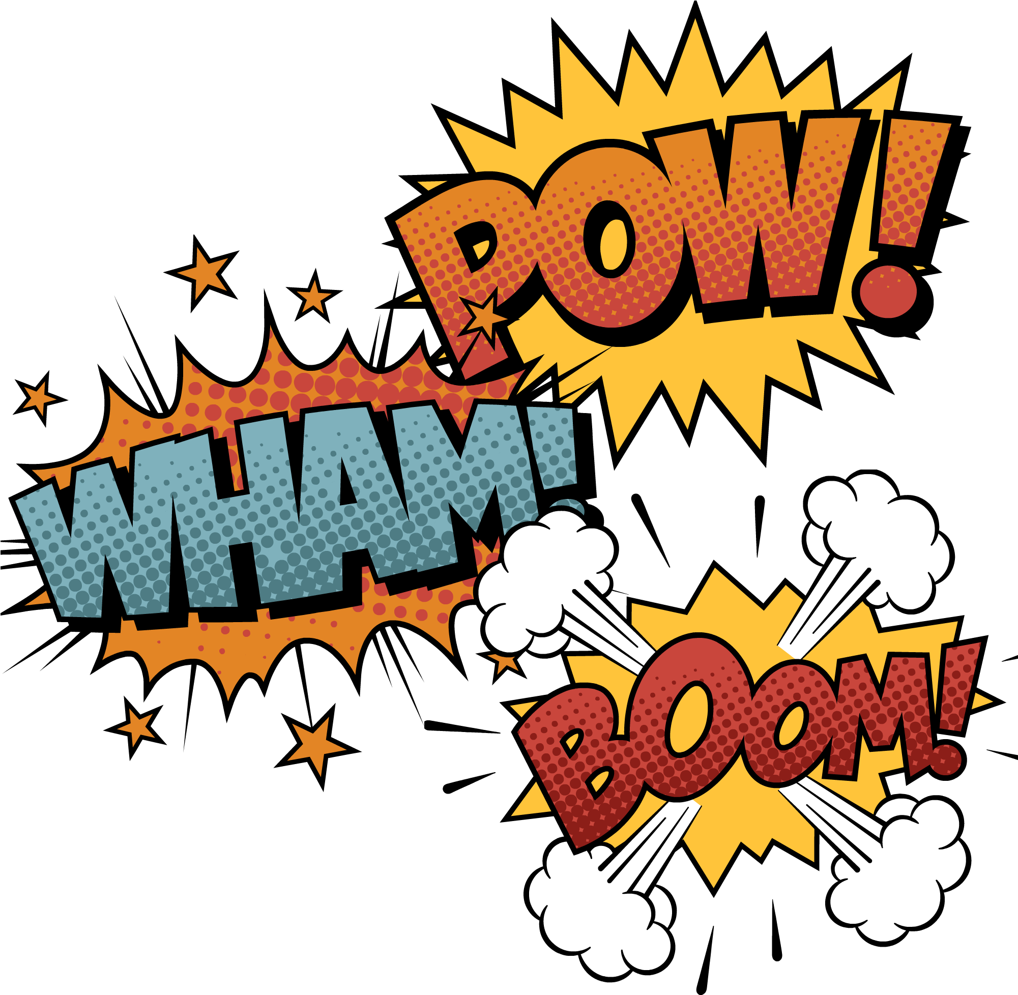 Download Transparent Bam Pow Zang Comics - Comic Book Sound Effects ...