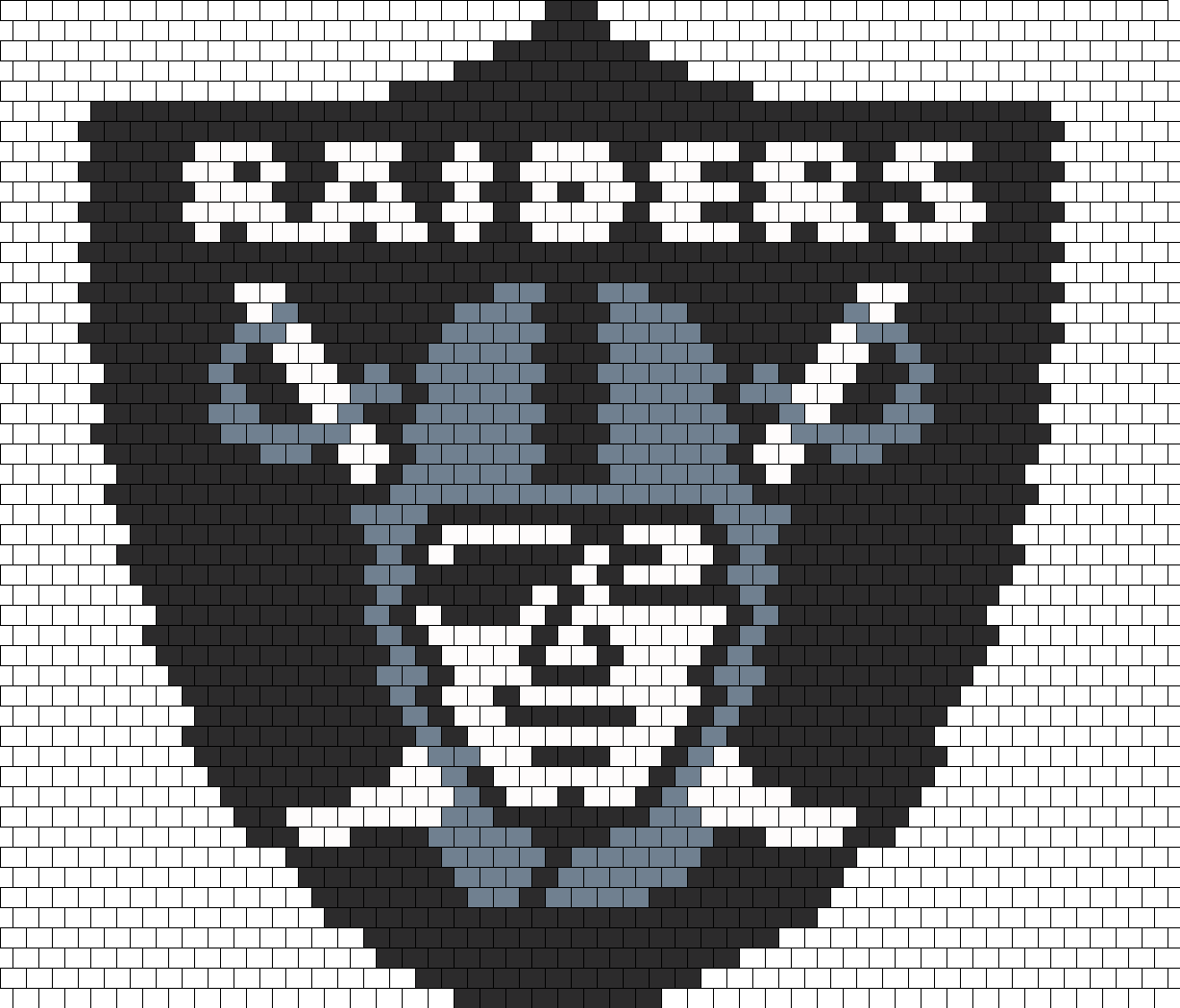 Download Oakland Raiders Panel Bead Pattern - Full Size PNG Image - PNGkit