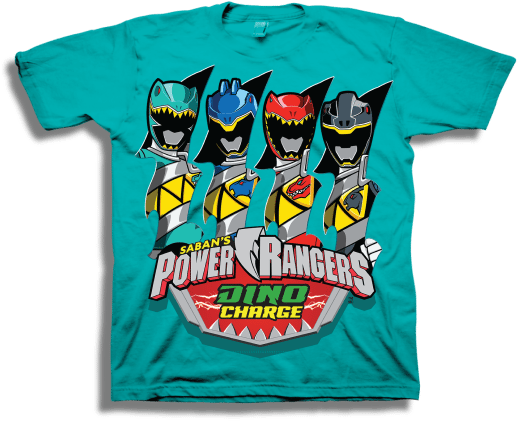 Download Power Up For Back To School With 'power Rangers Dino - T Shirt ...