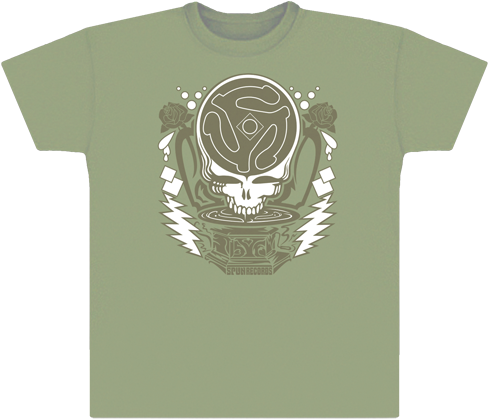 Download Spun Dead T Shirt - Grateful Dead Steal Your Face - Full Size ...
