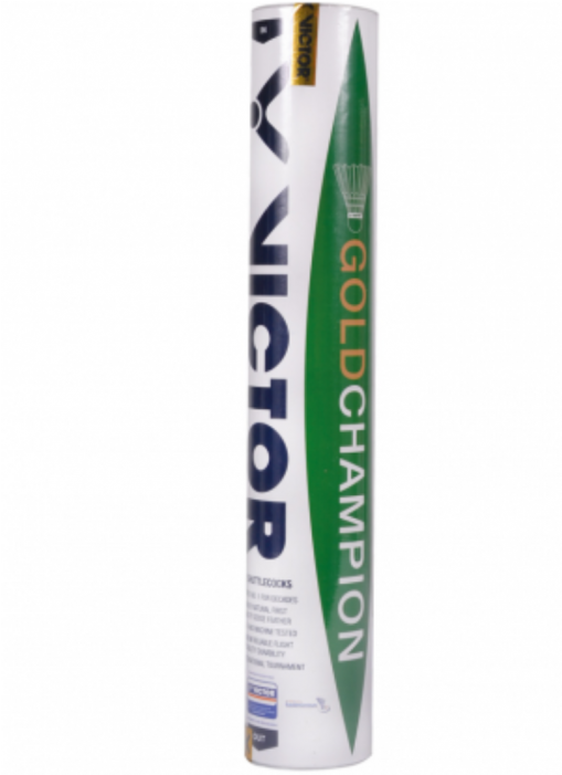 Download Victor Gold Champion Feather Shuttlecock Speed 78 - Full Size ...