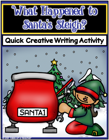 Download What Happened To Santa's Sleigh ~ Writing Activity - Writing ...