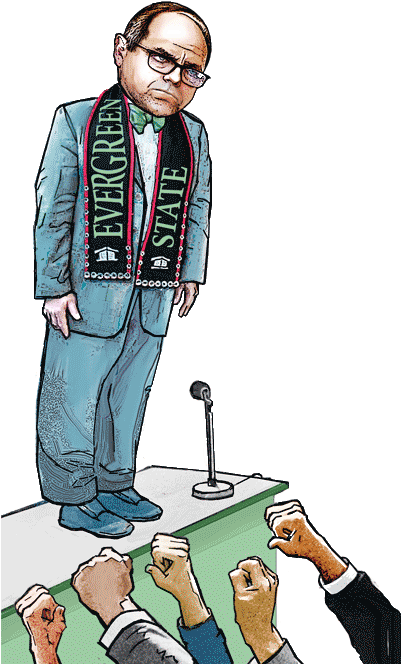 Download Illustration Of President Of Evergreen State College, - The ...