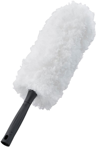 Download White Microfiber Feather Duster - Full Size PNG Image - PNGkit