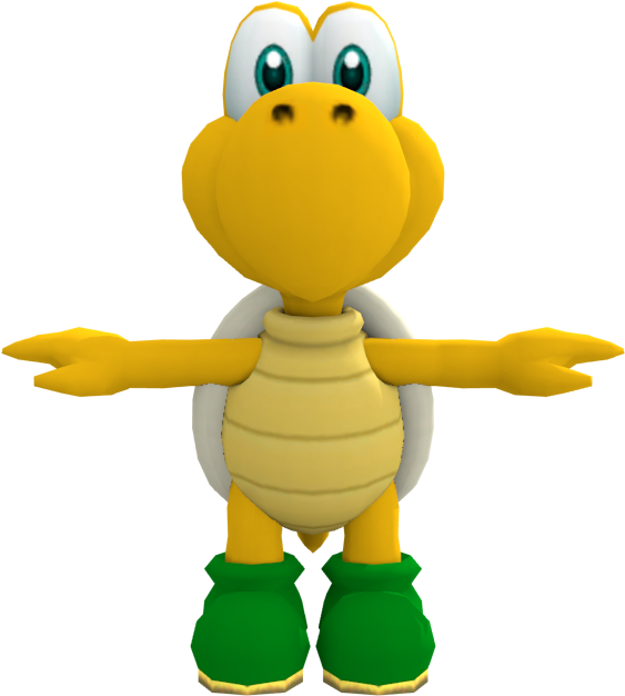 Download Download Zip Archive - Mario Kart 8 Koopa Troopa - Full Size PNG Image - PNGkit