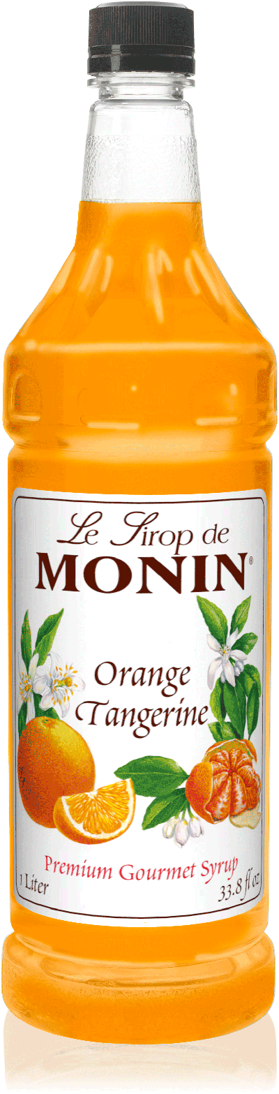 Download Orange Tangerine Syrup - Monin Vanilla Syrup 1l - Full Size ...