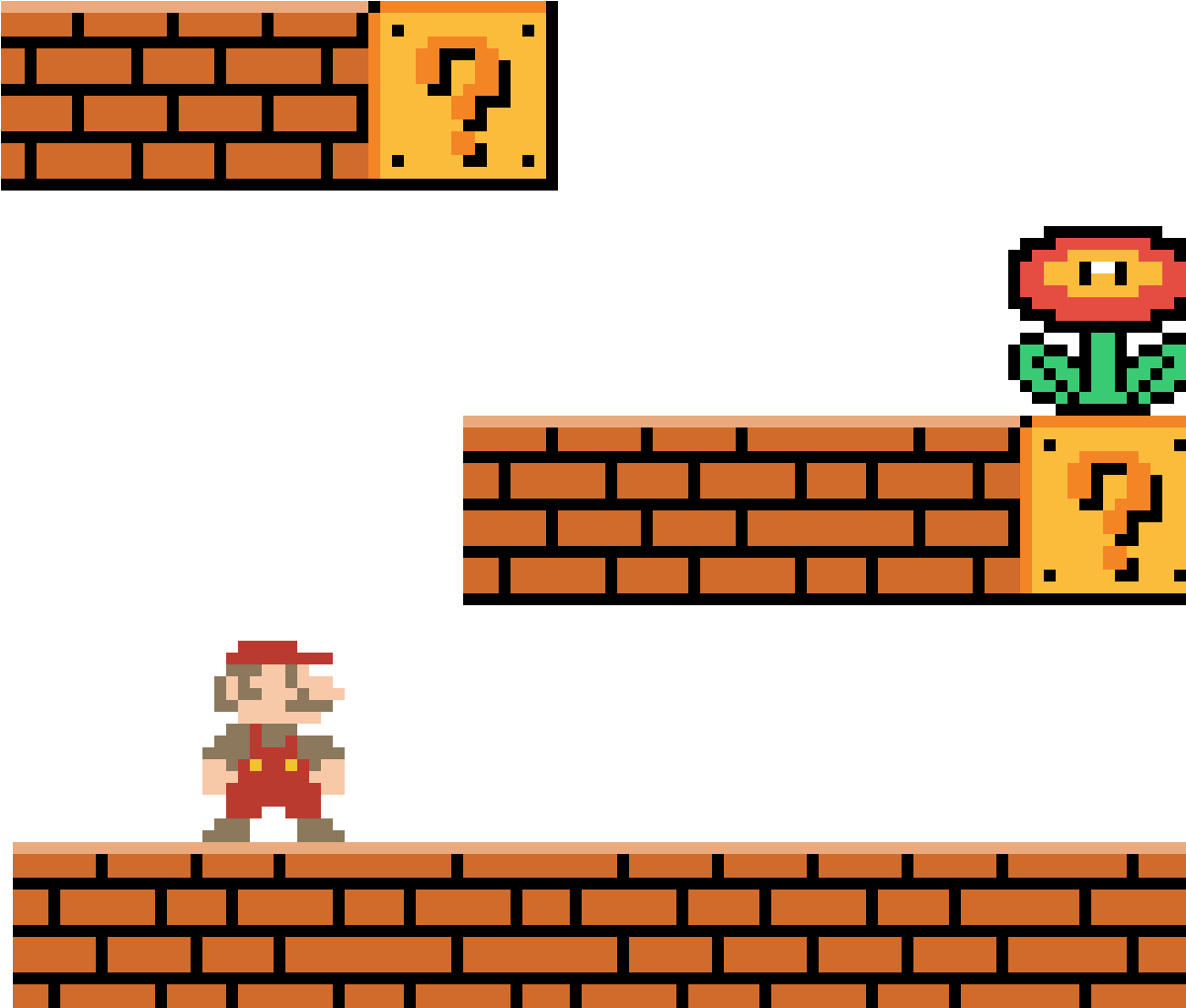 Download Mario - Pixelated Things - Full Size PNG Image - PNGkit